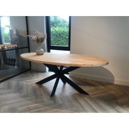 Eiken Ovale tafel matrix 10x3 cm | Voor de beste prijs ! | Shop nu bij ...